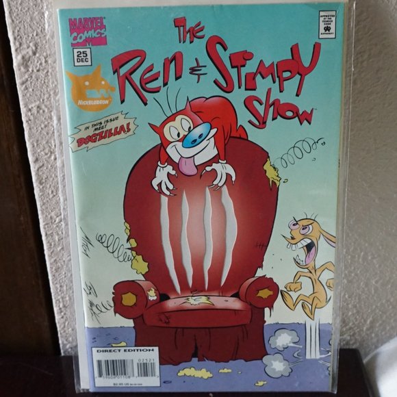 Marvel | Other | Ren Stimpy Comic Book Vol 25 Marvel Comics | Poshmark